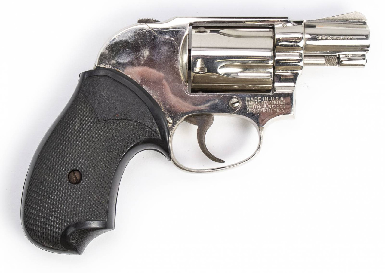 S&W Revolver 49, 38 Special 2 Barrel, Fixed Sights, Nickel4207 ...