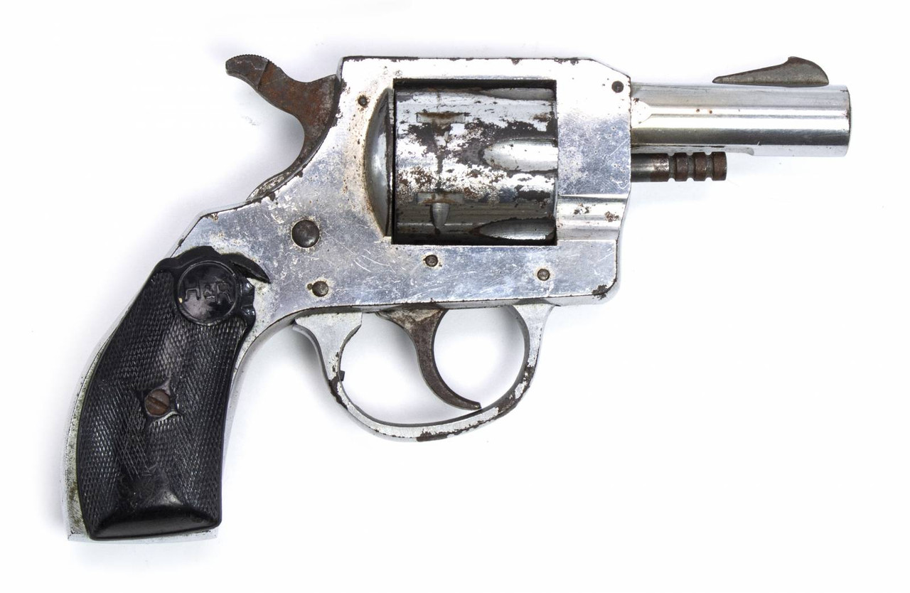 H&R 733 Revolver, .32 S&W Long, 2.5" Barrel, Nickel - Centerfire Systems