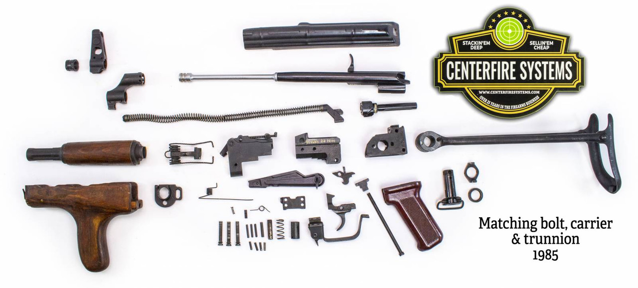 Romanian 1985 Model 65 AKM-47 7.62x39 Underfolder Parts Kit - Numbers ...