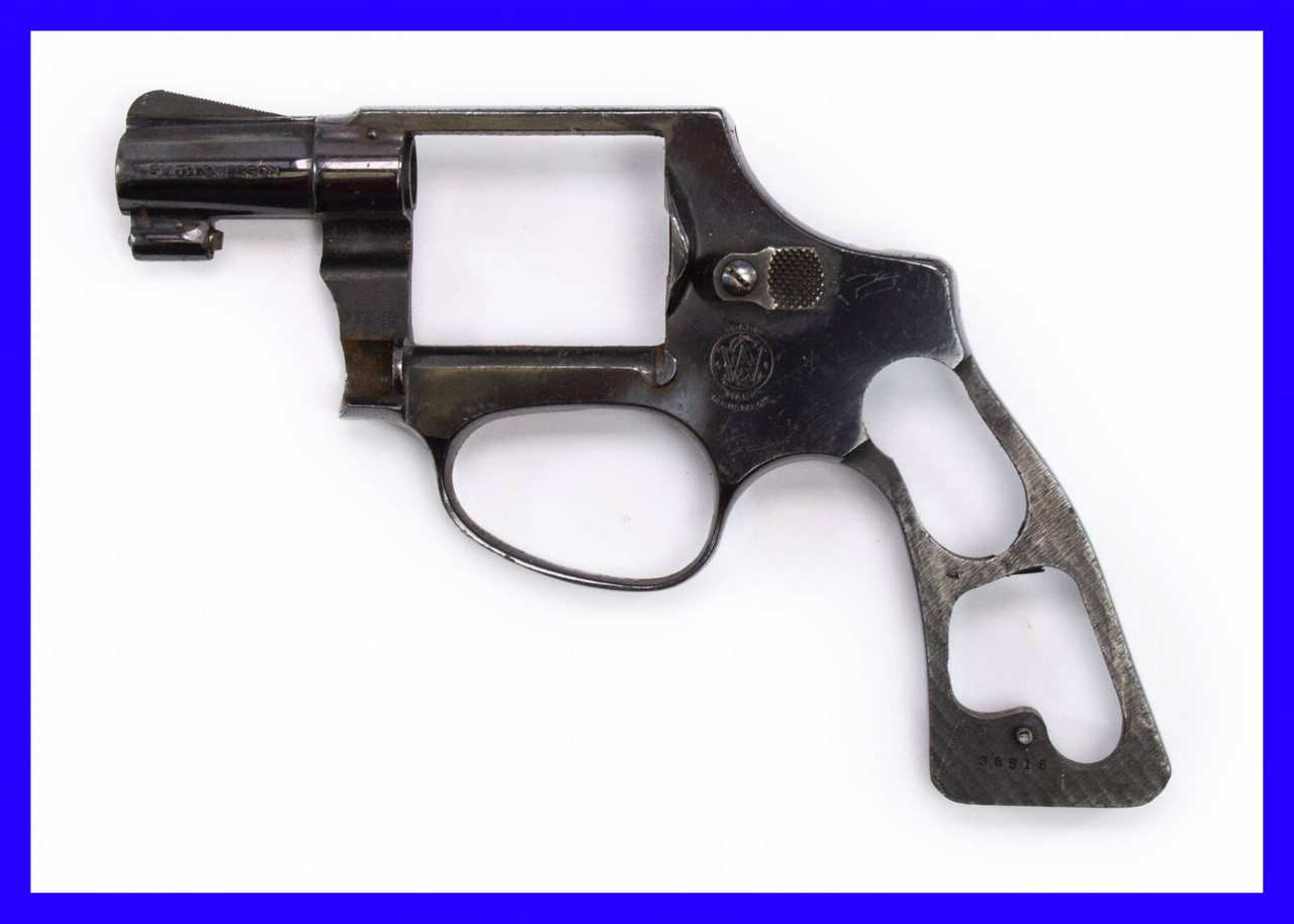 S&W 36 .38SPL 2" BBL BLUE FIXED SIGHT SQUARE BUTT - Centerfire Systems
