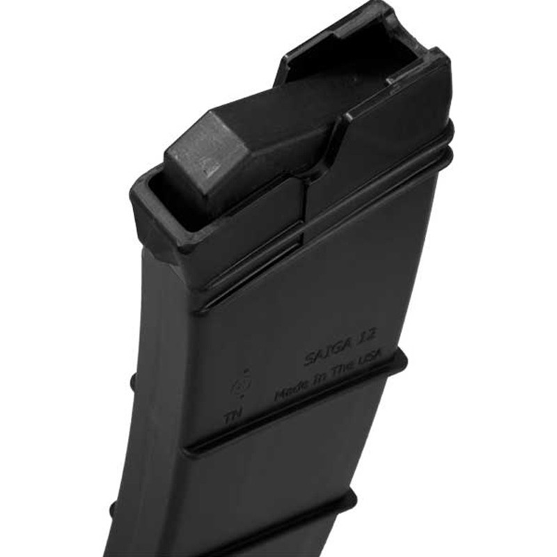 SGM Tactical Saiga 12GA 12rd Black Polymer Mag - Centerfire Systems