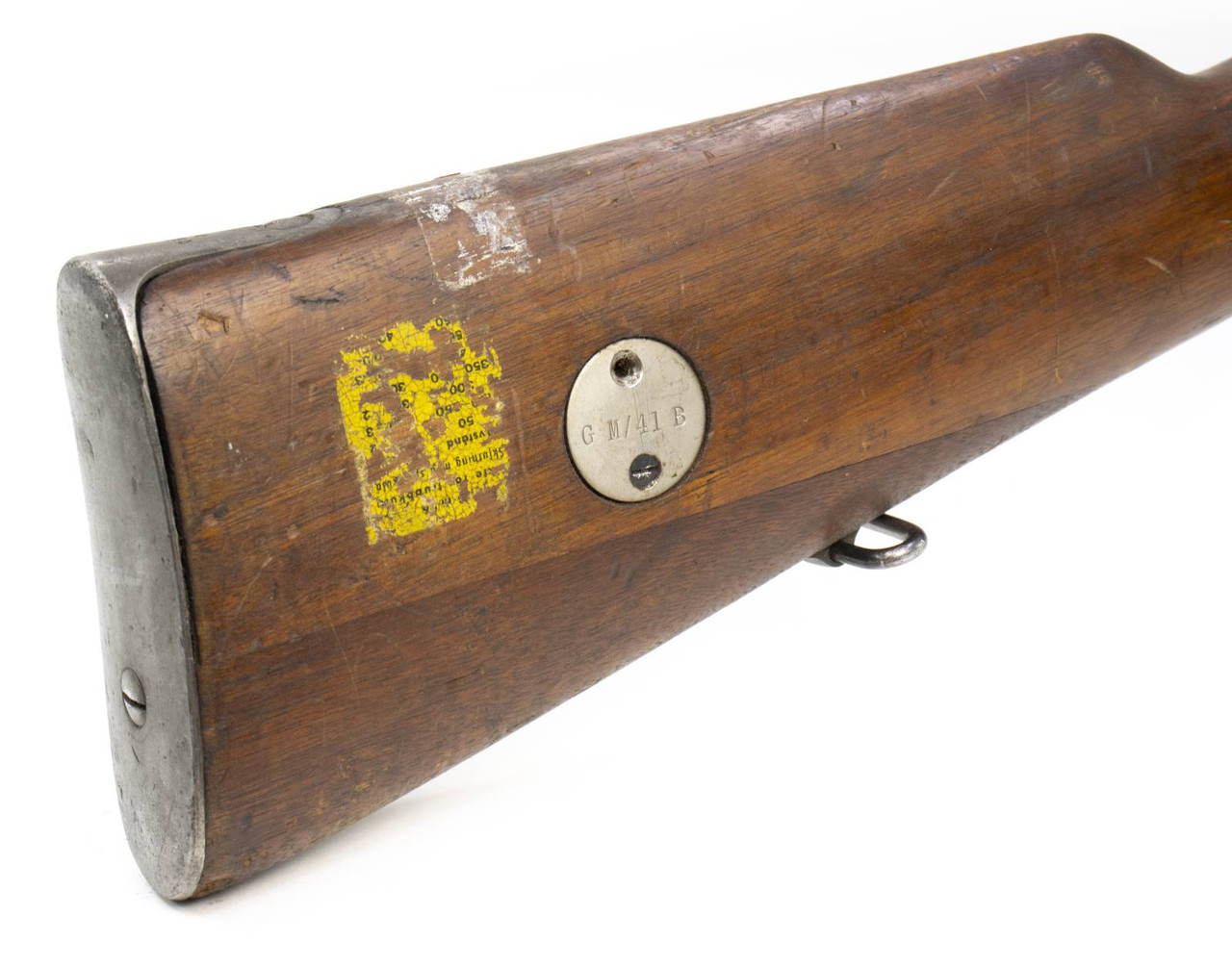 Original Swedish Mauser M96 Rifle Hardwood Stock w/Stock Disk 2029 ...