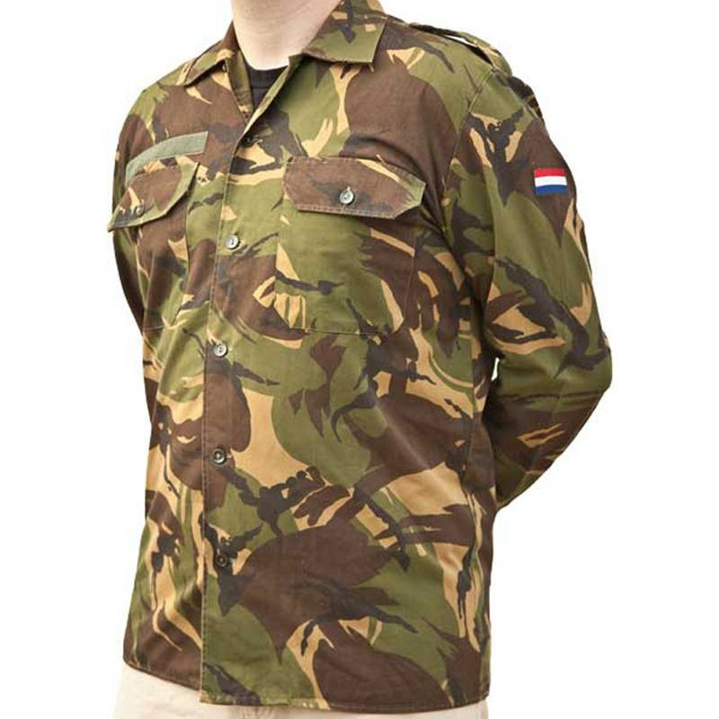 Dutch Camo Long Sleeve Field Shirt - Medium - Used - Centerfire Systems