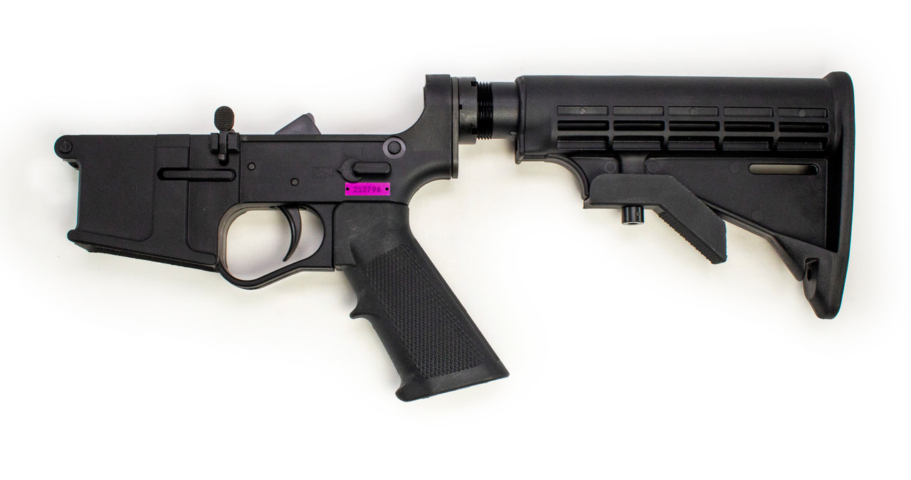 ET Arms PlumCrazy Gen II Complete Lower Receiver w/ M4 Buttstock w/10 ...