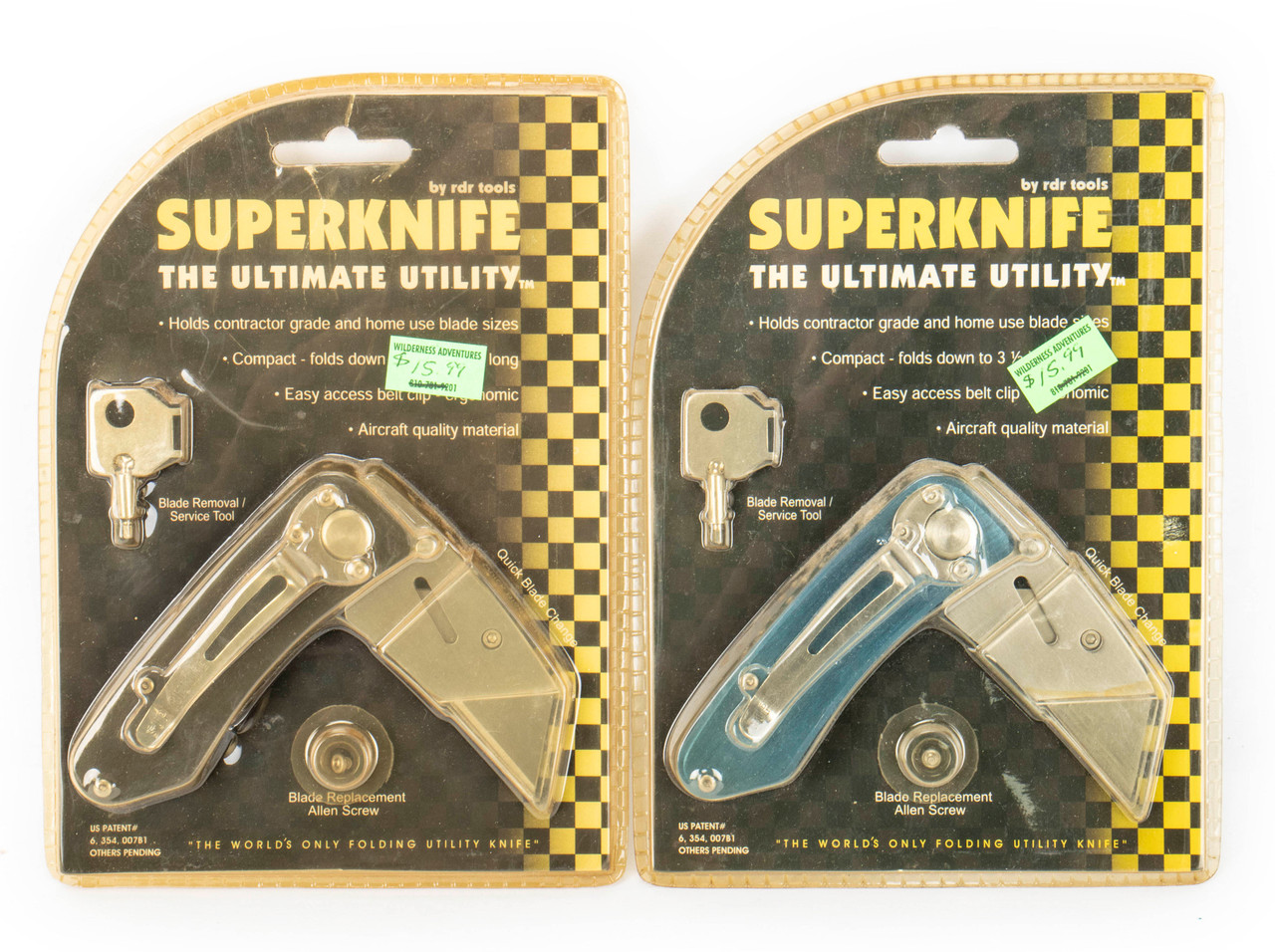 RDR Tools Superknife Folding Utility Knife - 2 Pack - Centerfire Systems