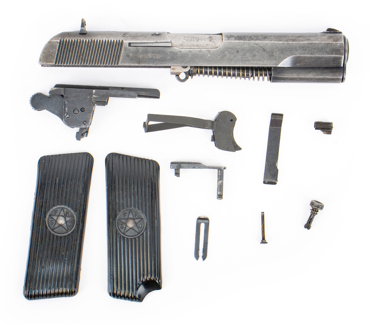 Yugoslavian Zastava M57 Pistol Parts Kit (5)