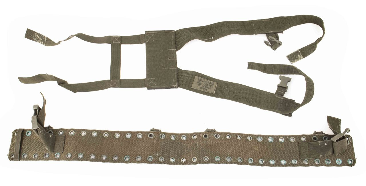 German Bundeswehr Flecktarn G3 5-Piece Combat Harness Set – Surplus