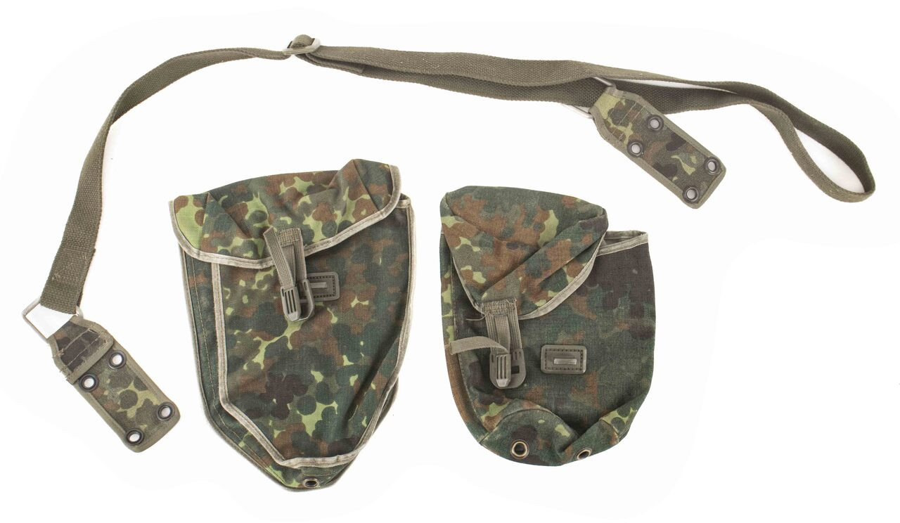 German Bundeswehr Flecktarn G3 5-Piece Combat Harness Set – Surplus