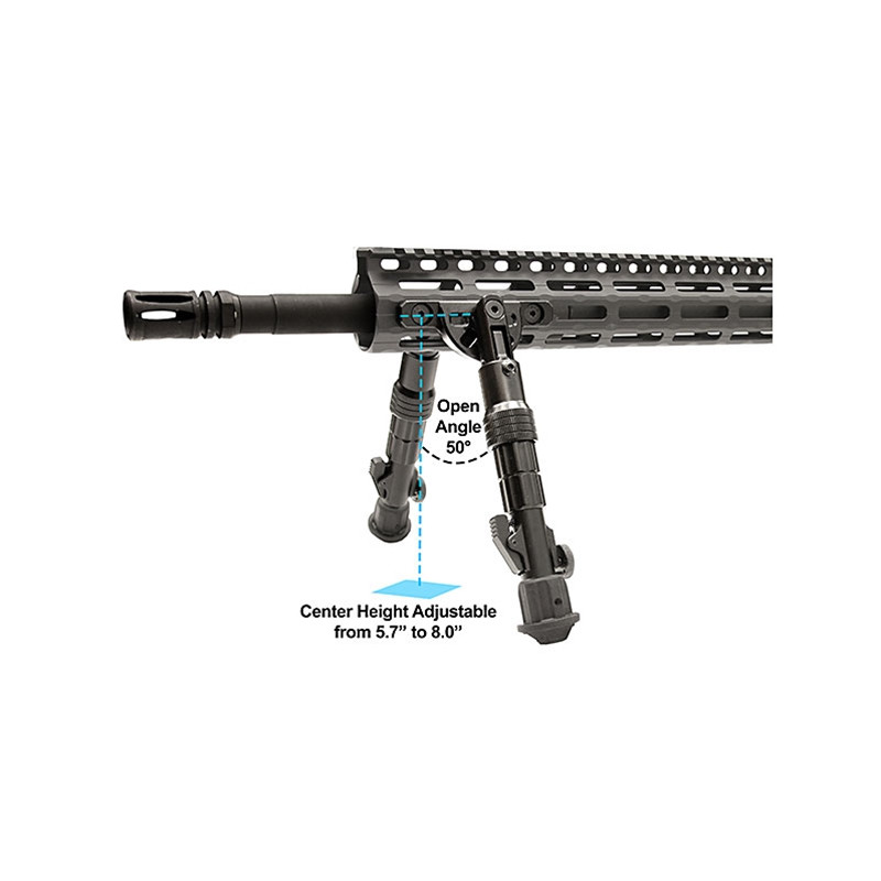 UTG RECON FLEX M-LOK BIPOD BLK - Centerfire Systems