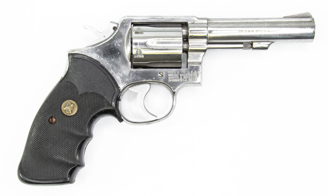 S&W 64-3 .38SPL 6rd 4 Stainless Revolver - Centerfire Systems