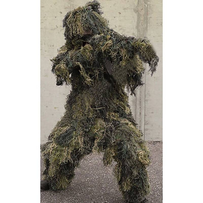 Mil-Tec Woodland Camo Ghillie Suit - Medium/Large - Centerfire Systems