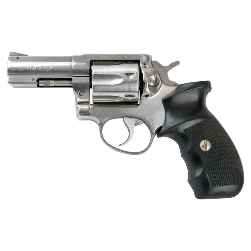Manurhin MR88 .38 Special Double Action Stainless 3 6rd Revolver with ...