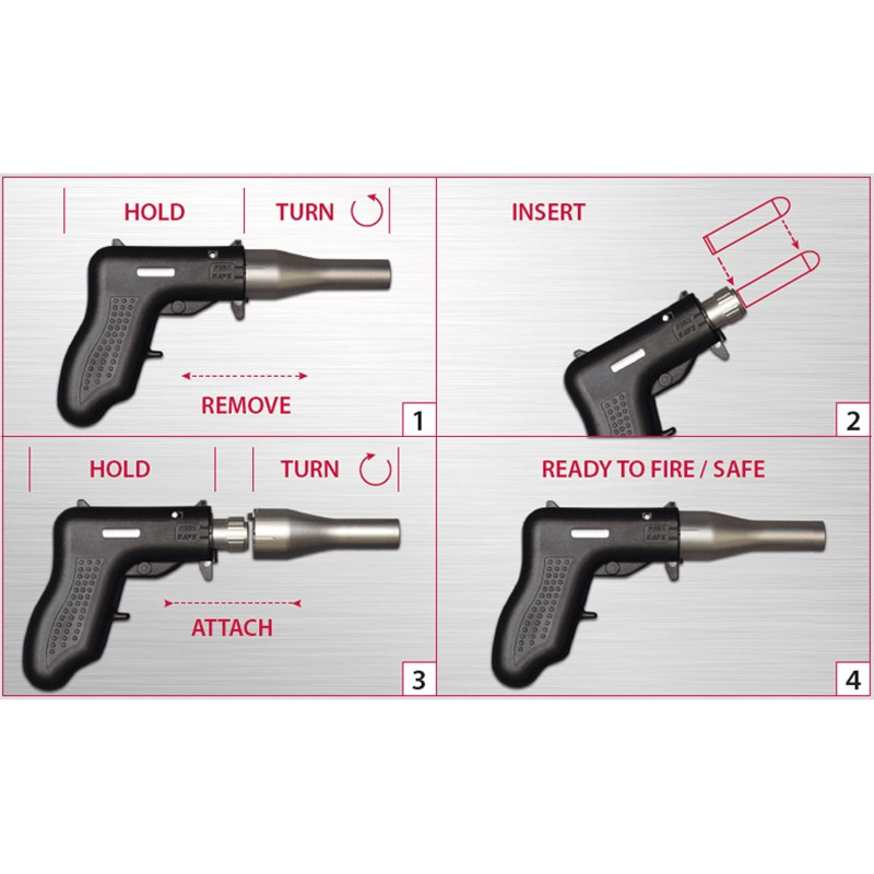 Altor Corporation .380 ACP Single Shot Self Defense Pistol - Centerfire ...