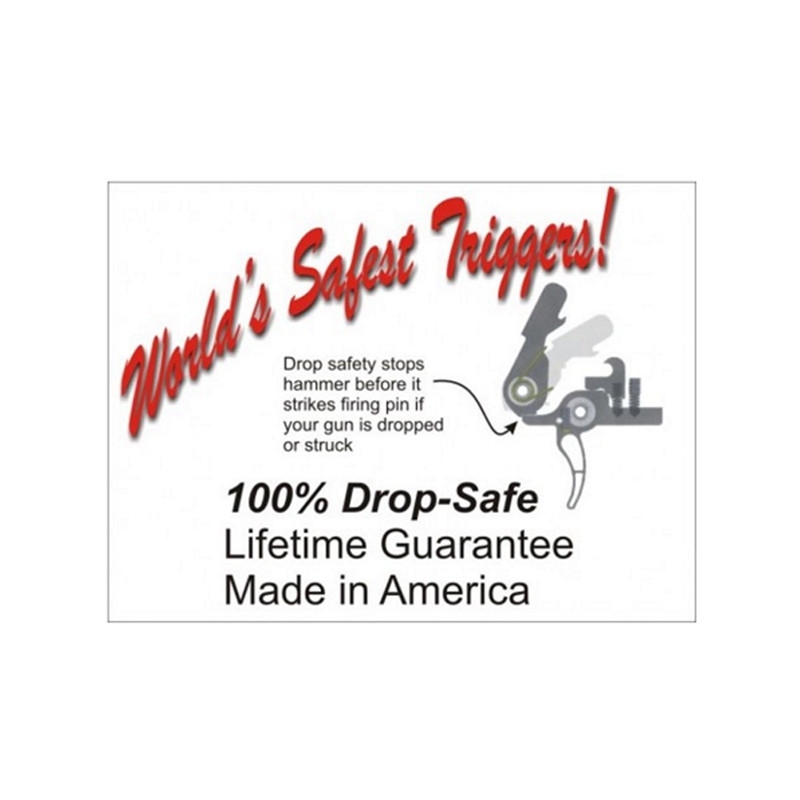 Elf Drop-in Curved Trigger for AR-15/AR-10 - Centerfire Systems
