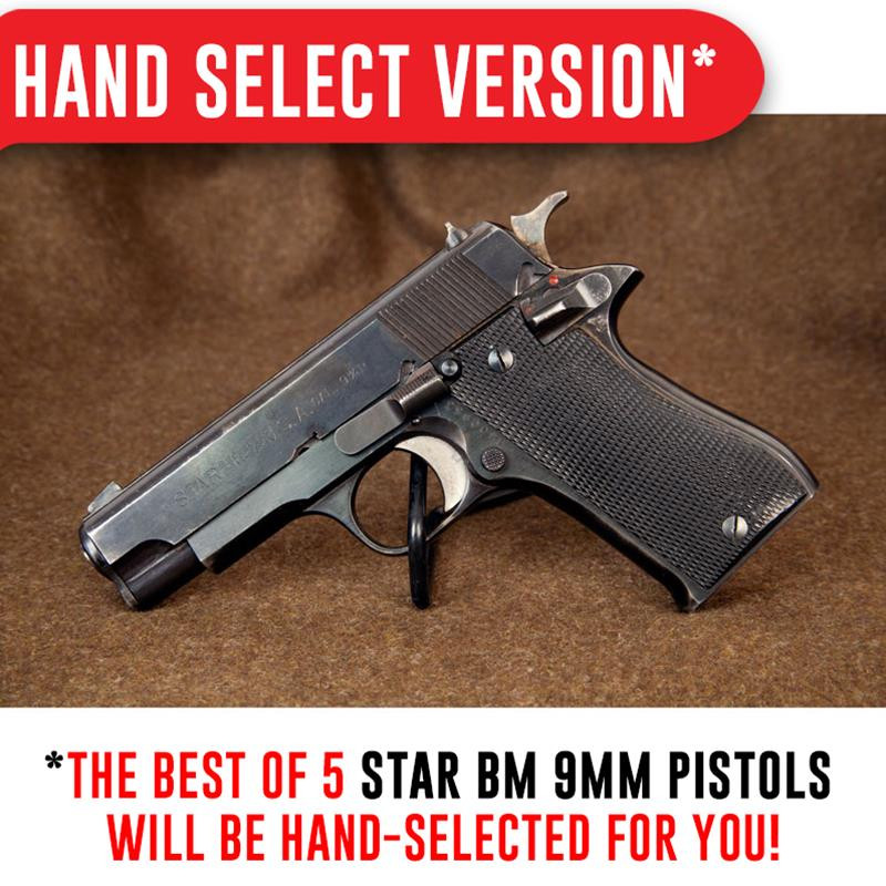 Hand-Selected Star Model BM 9mm with (1) 8rd Mag - Centerfire Systems