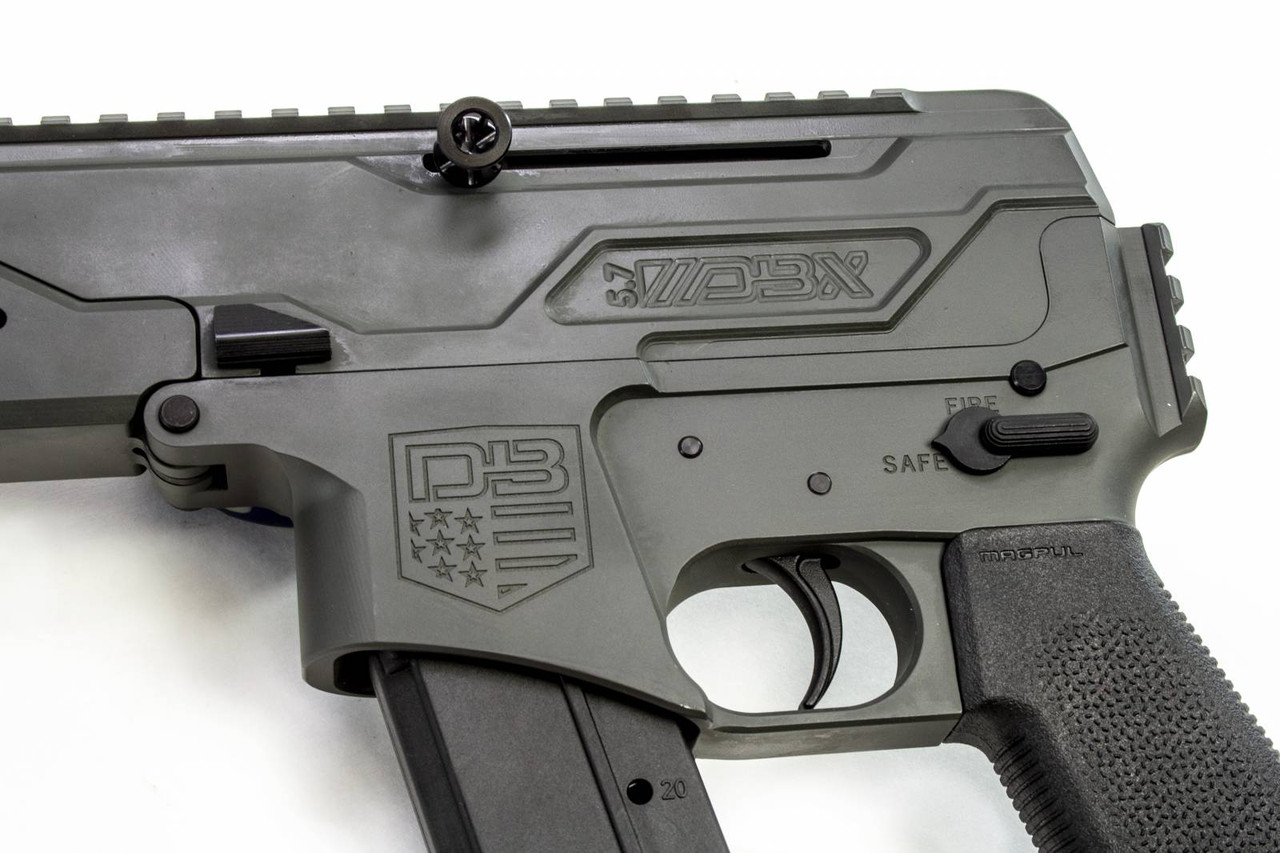 Diamondback DBX 5.7 8 Pistol with 20rd Mag - Black - Centerfire Systems