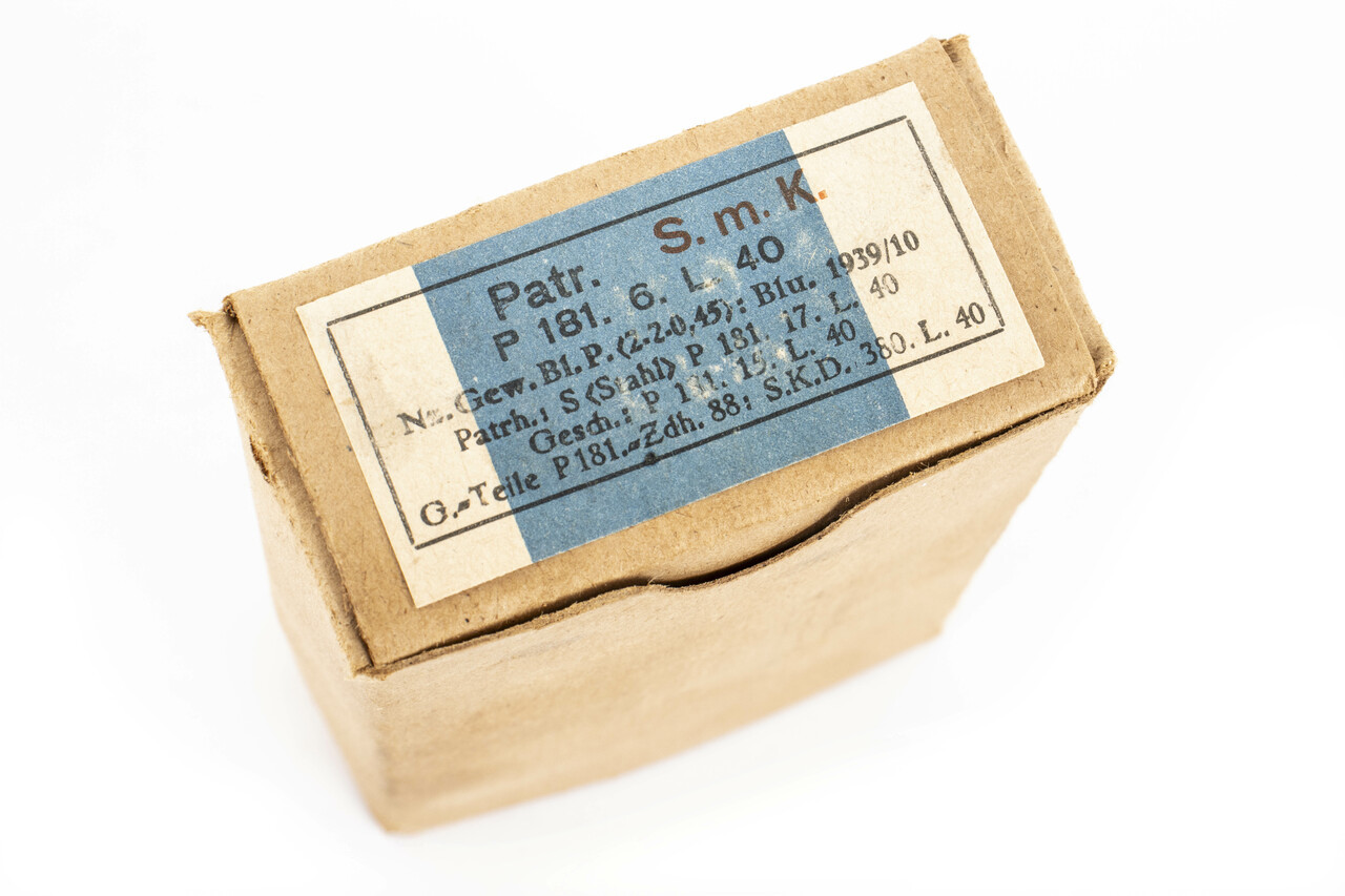 German Mfg. Hugo Schneider A.G. 8mm AP Military Surplus Ammo - P181 ...