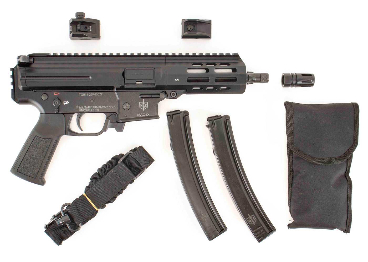 MAC IX 9mm 6.5 in Barrel Semi-Auto PCC Pistol