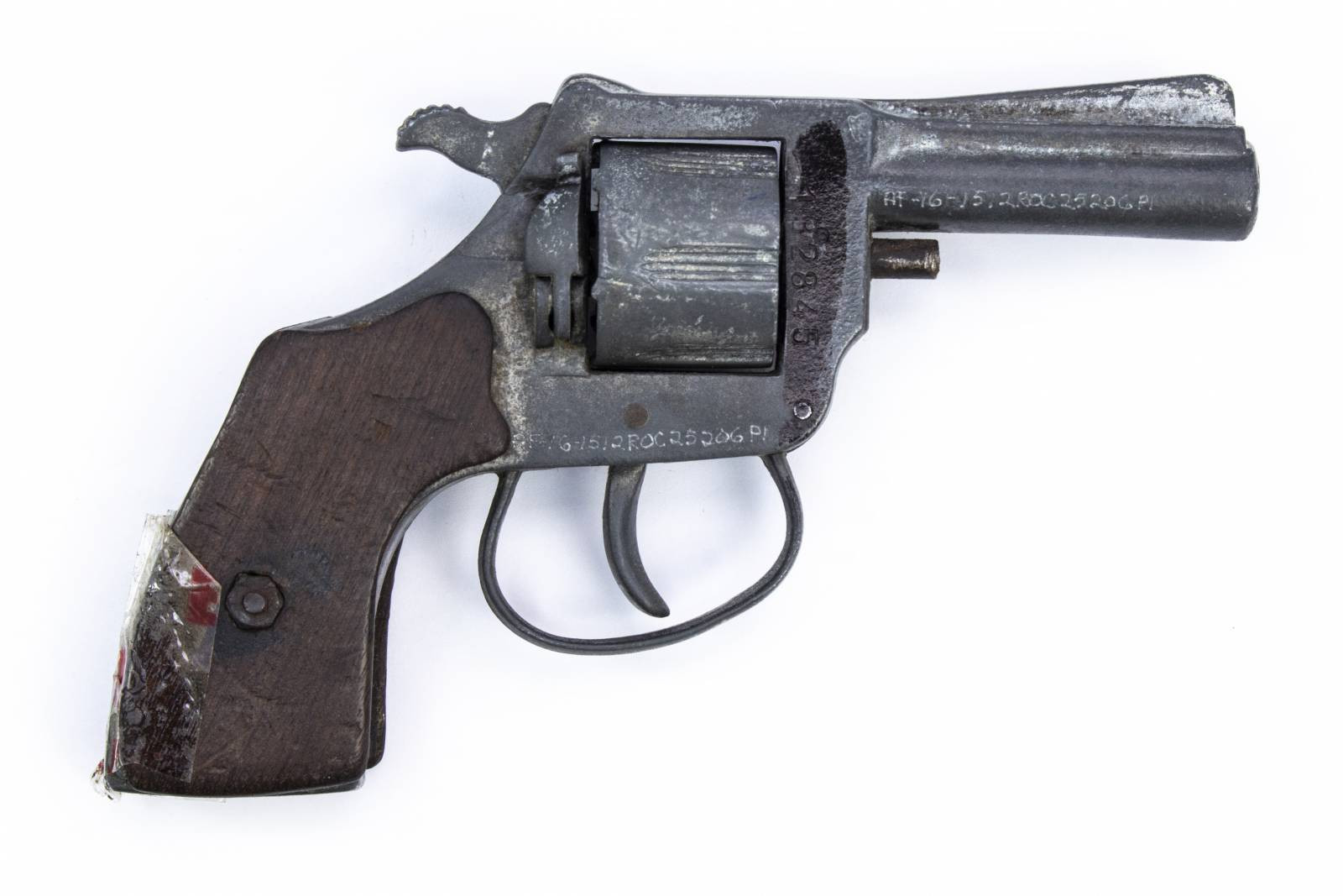 Ind. Argentina Bagual Revolver, .22 Short, 2" Barrel, Painted ...
