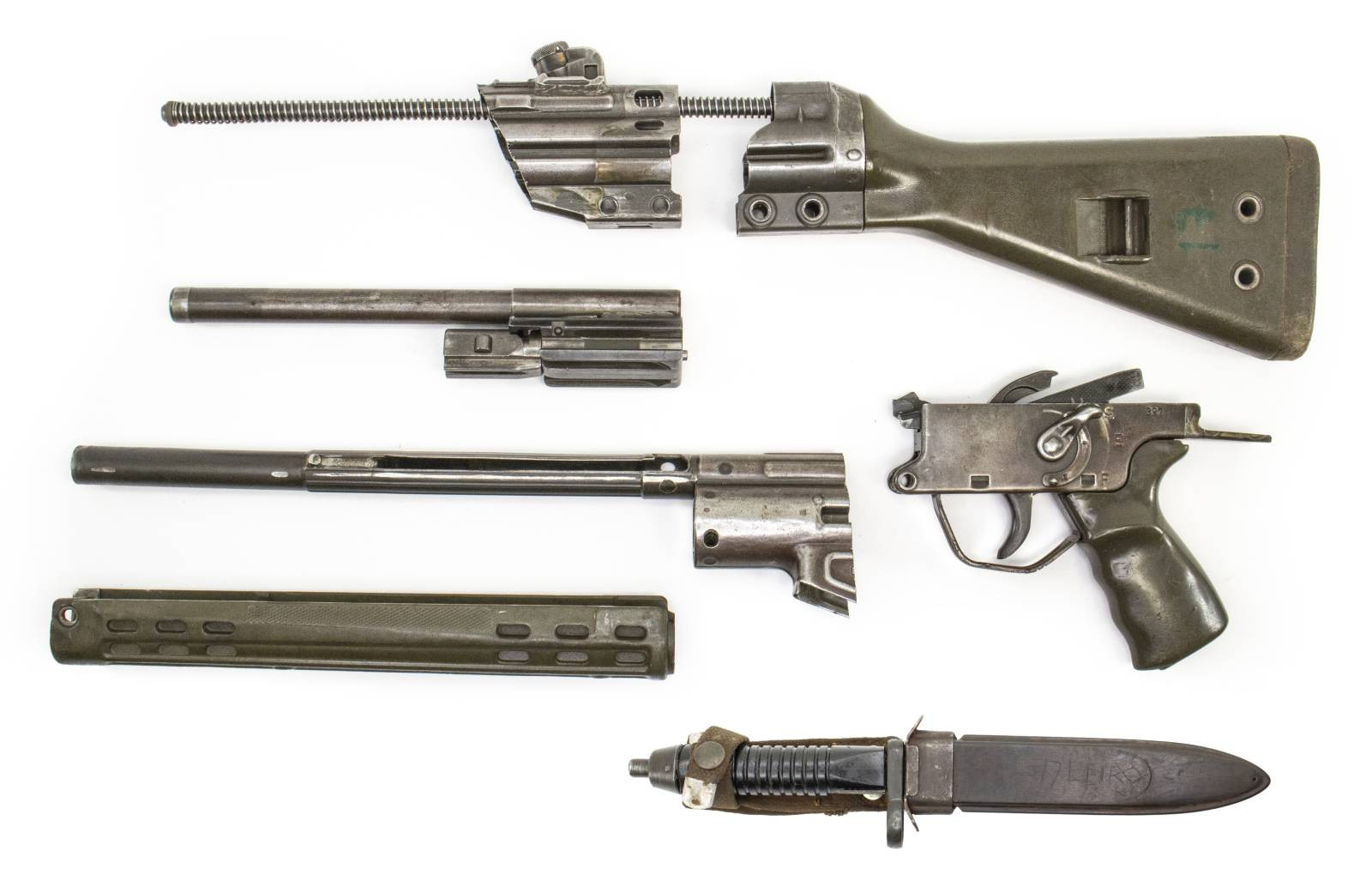 HK G3 FMP 7.62x51mm Parts Kit w/Bayonet - Good Condition - Centerfire ...