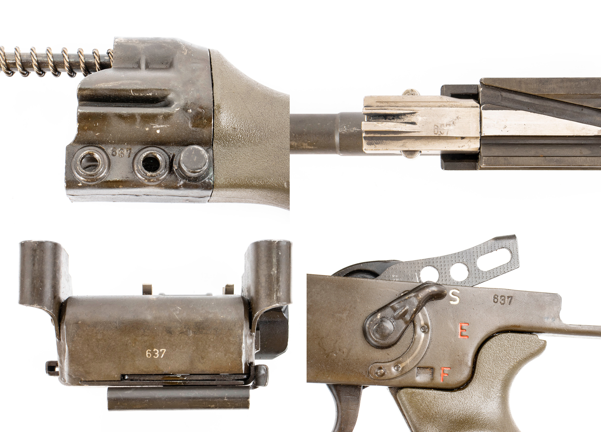 HK21 7.62x51 .308 Caliber Original FMP Parts Kit - Matching Serial ...