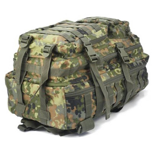 MIL-TEC® Flecktarn Camo Assault Tactical Backpack - Large - Centerfire ...