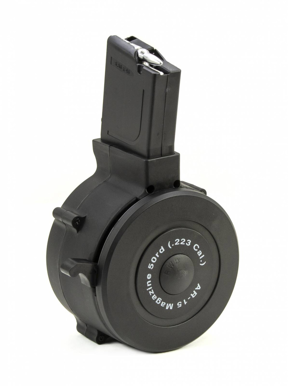 RWB AR-15 100 Round Dual Drum Magazine .223/5.56 with Reinforced Feed ...