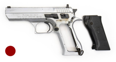 IMI Jericho 941F 9mm Single Full Size Steel Frame 16rd Brushed Chrome ...