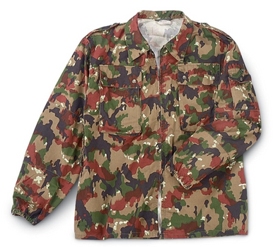 Swiss Large Camo M83 Field Jacket - Centerfire Systems