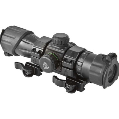 UTG Rifle R/G Dot with Weaver Base - Centerfire Systems