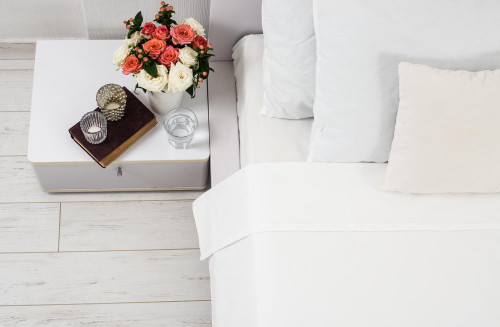 144TC Polycotton Fitted Sheet 12" Deep | British Wholesales