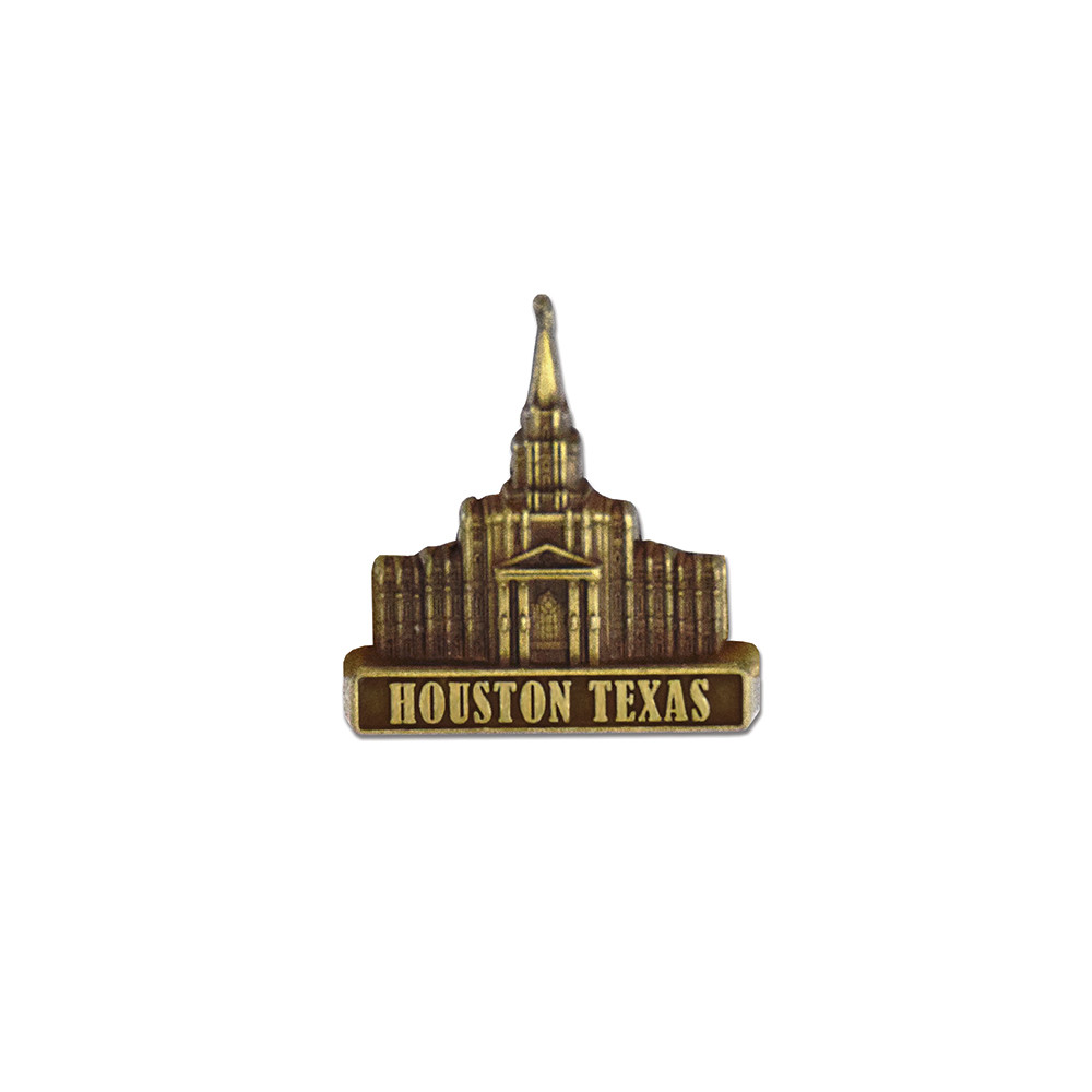 Houston Texas Tie Pin Gold - BuyLDSproducts.com