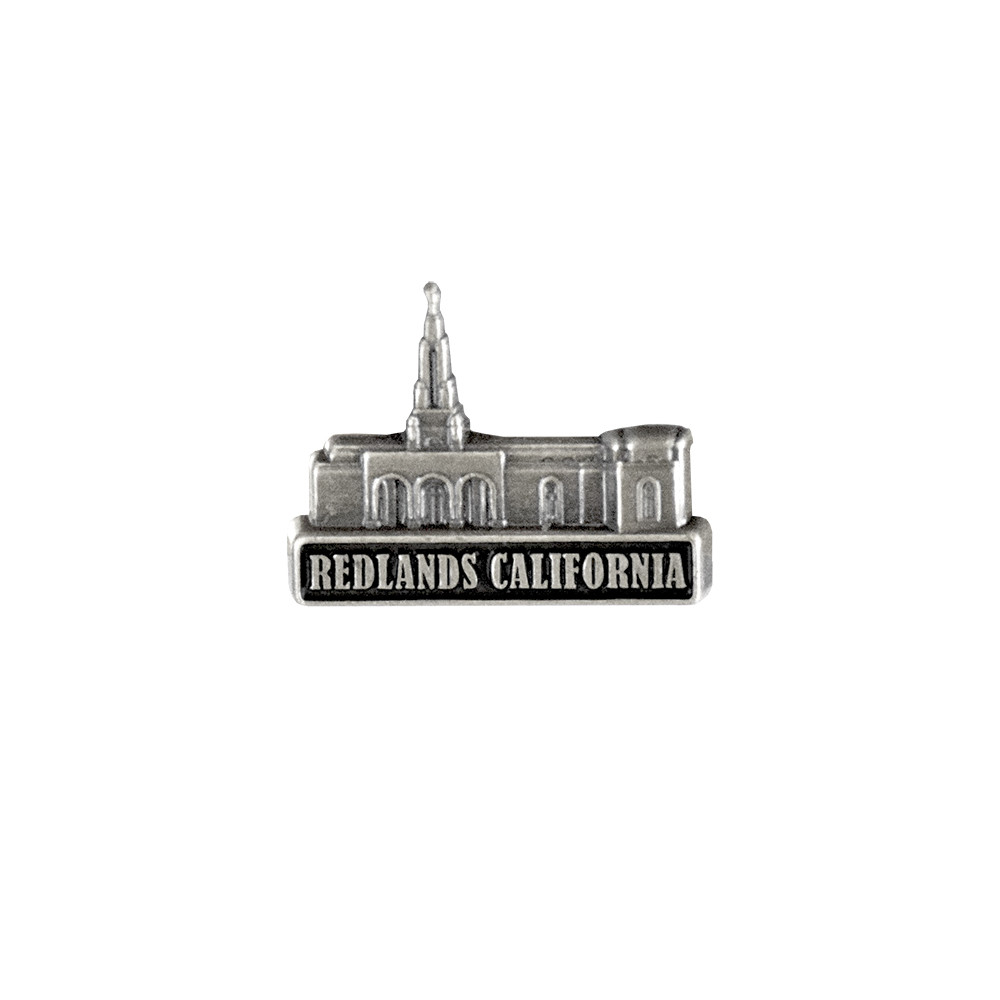 Redlands California, Silver Pin - BuyLDSproducts.com