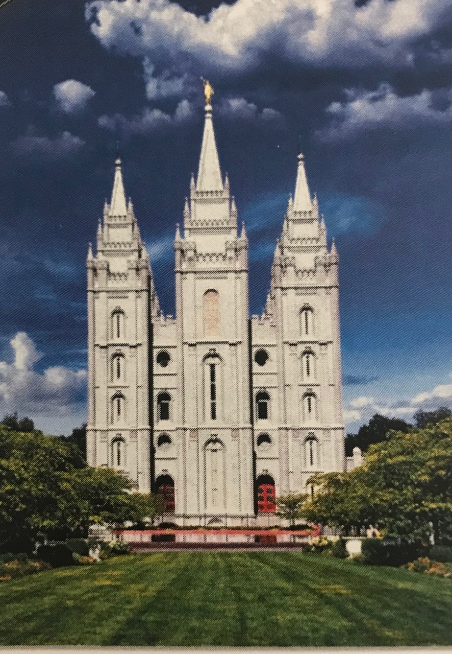 Salt Lake Temple Spring 3x4 - BuyLDSproducts com