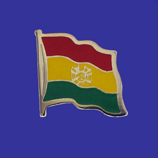 BOLIVIA FLAG PIN - BuyLDSproducts.com