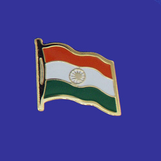 INDIA FLAG PIN - BuyLDSproducts.com