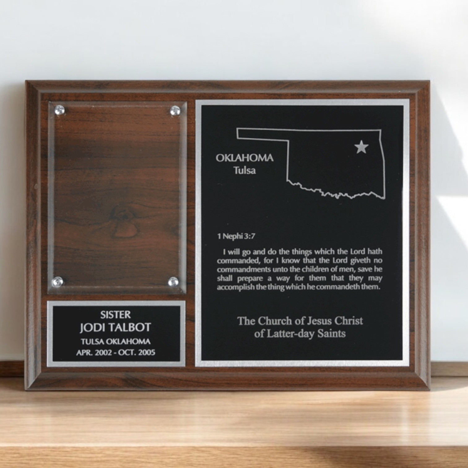 Plaque Stand/Holder - BuyLDSproducts com