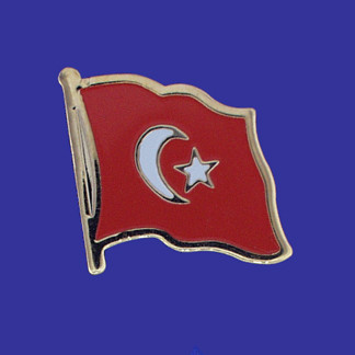 TURKEY FLAG PIN - BuyLDSproducts.com