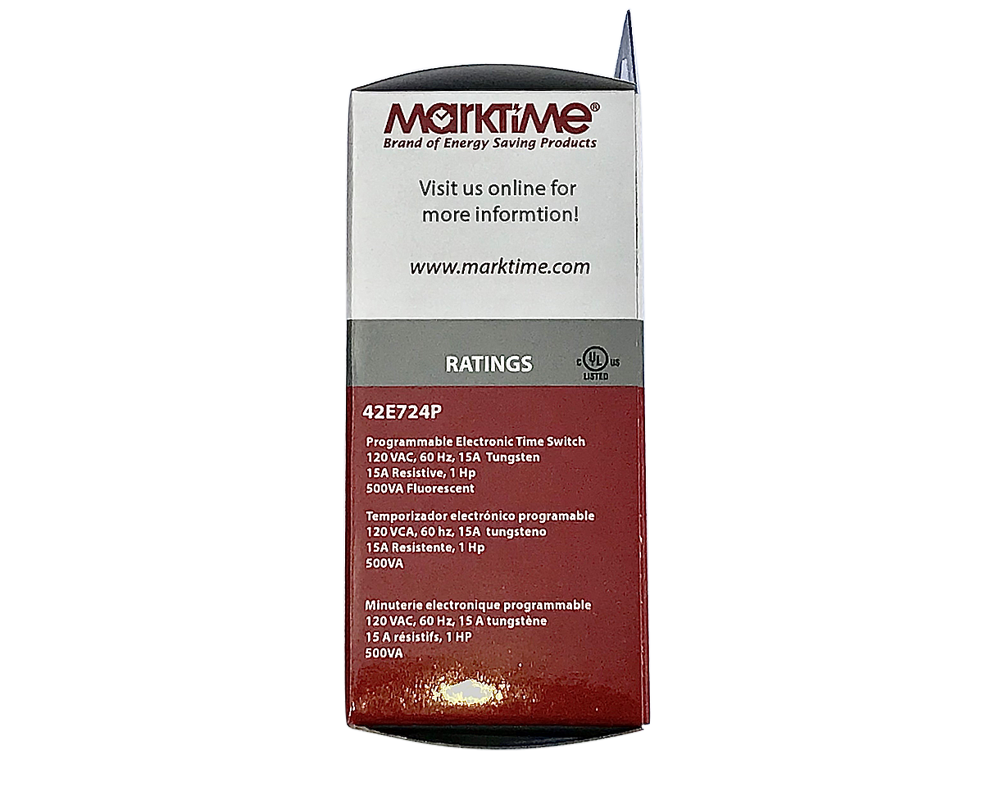 MarkTime 42E724P Programmable Electronic Time Switch