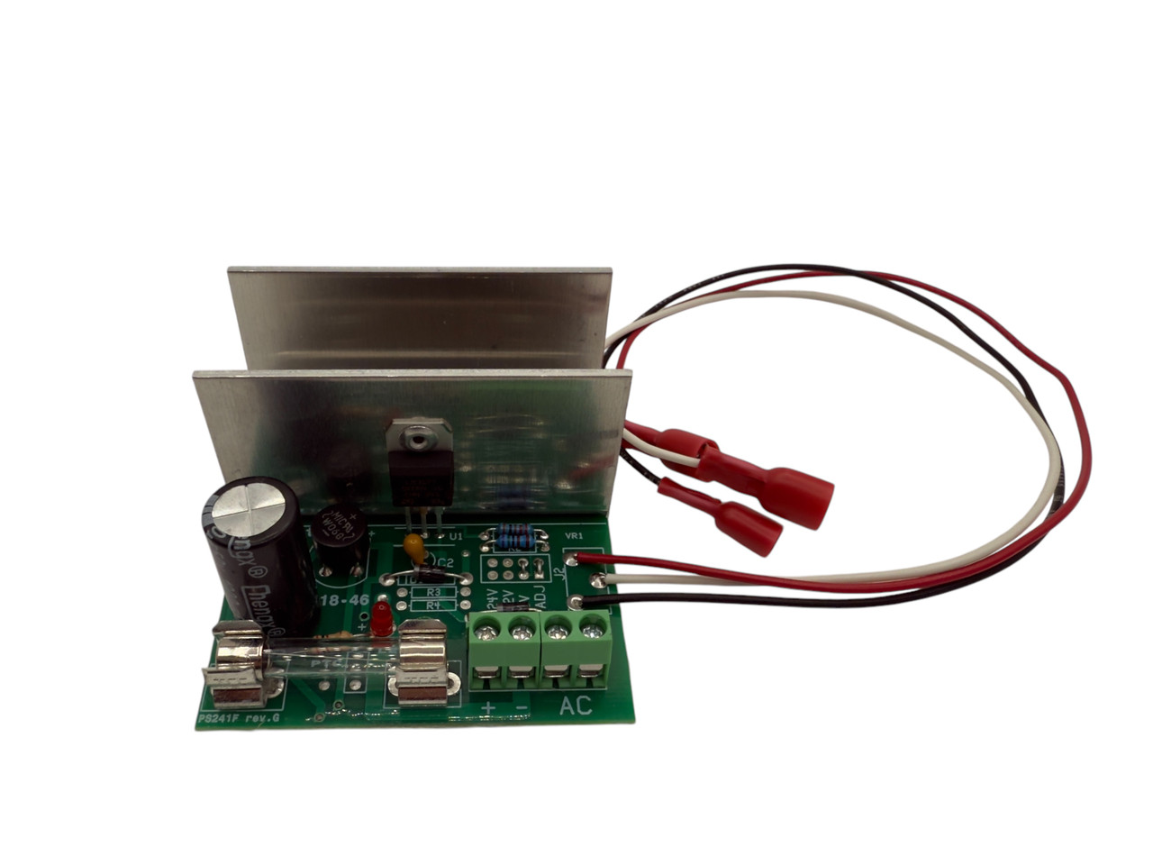 DC Power Supply Circuit Board, 3 Lead