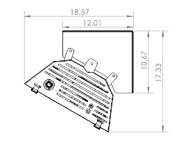 Ceiling / Wall Mounting Kit, 30° Tilted, JS-0507-BB-K, for phantomSchwank