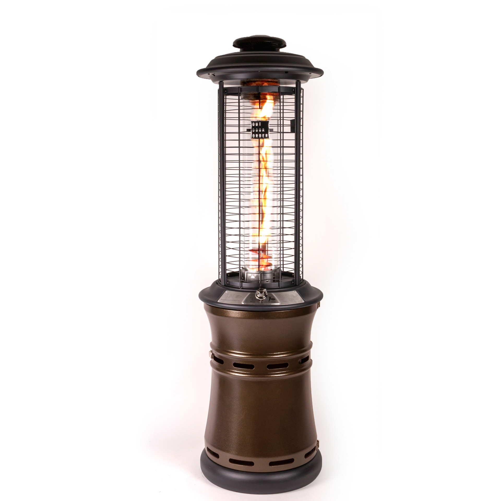 Glass Tube Flame Patio Heaters