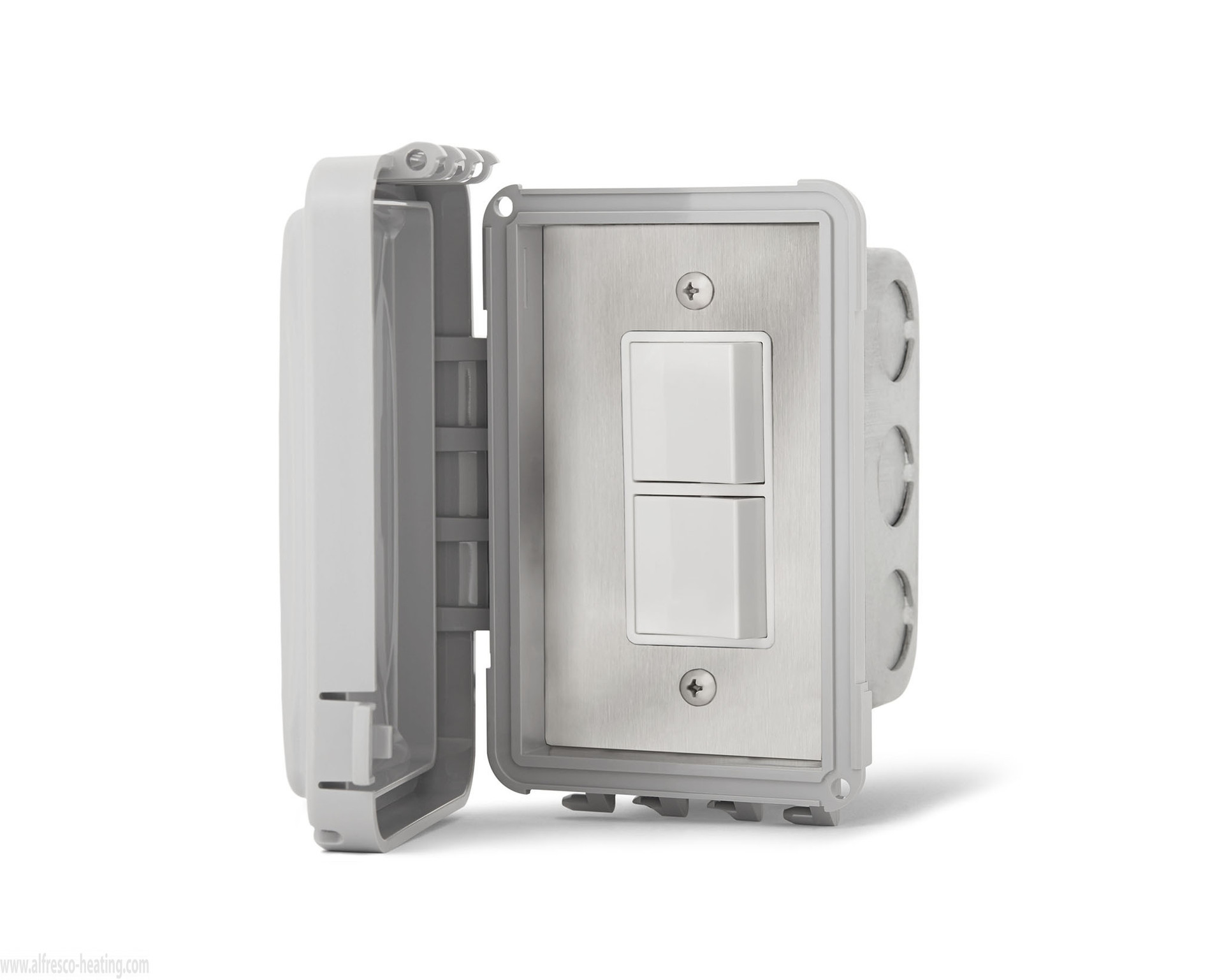 Duplex Stack Switch, 20 Amps - Alfresco Heating