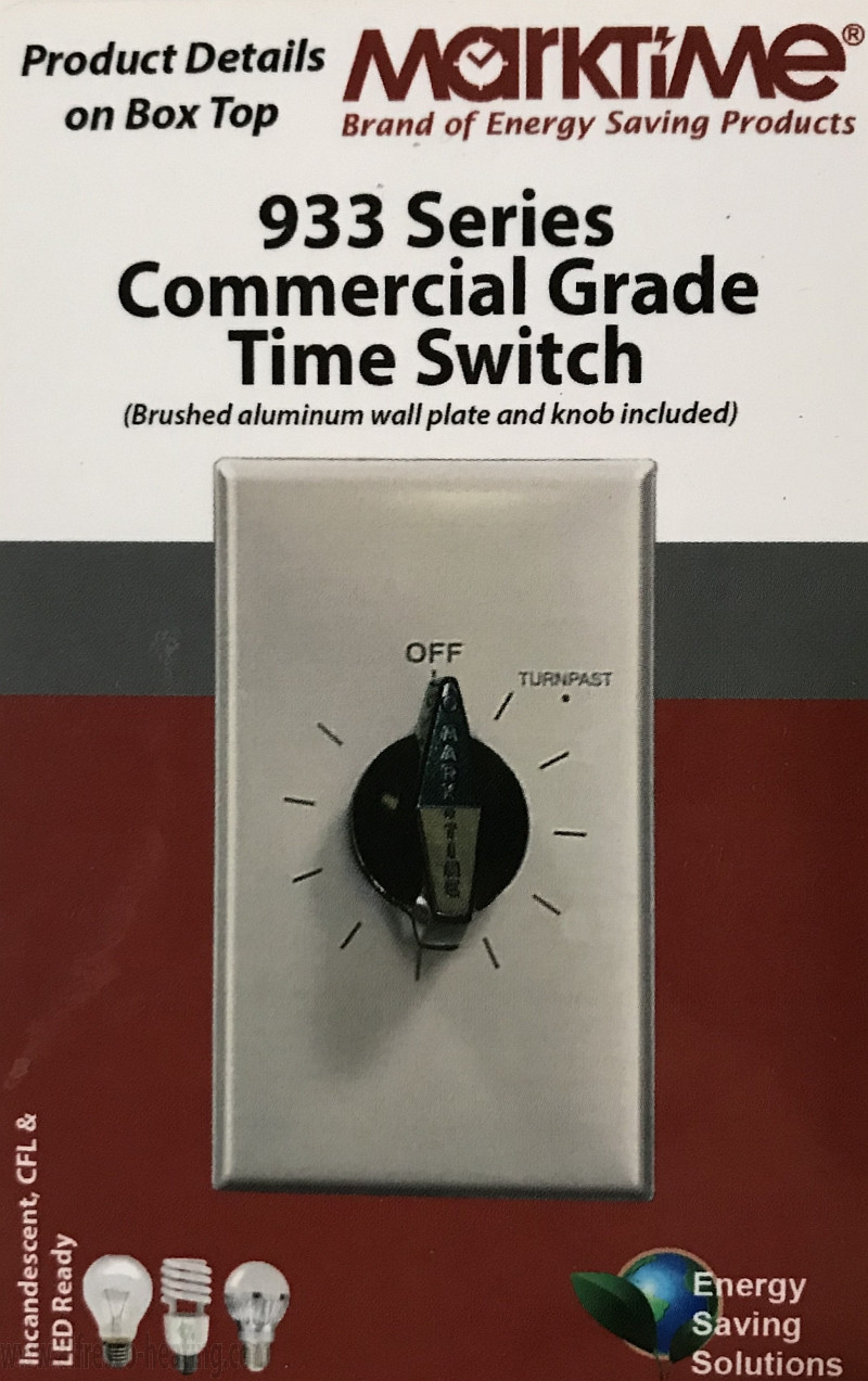 MarkTime 93303 Commercial Grade In-Wall Timer