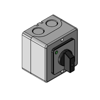 Hi-Lo-Off Rotary Switch, PhantomSchwank JM-0225-XX