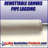 Rewettable Pipe Lagging Insulation | Asbestos Pipe Wrap