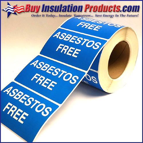 Asbestos Generator Labels | Asbestos Warning Stickers