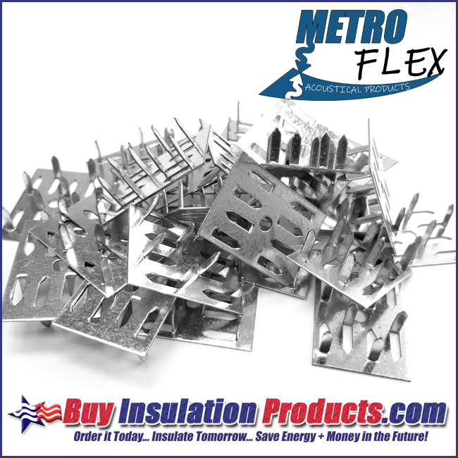 Impaling Clips | Acoustic Panel Mounting Hardware