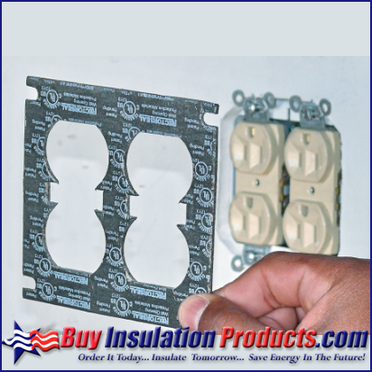 Electrical Outlet Gasket | Wall Switch Plate Insulator
