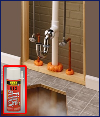 Fire Block Spray Foam | Fireblock Insulating Foam Sealant